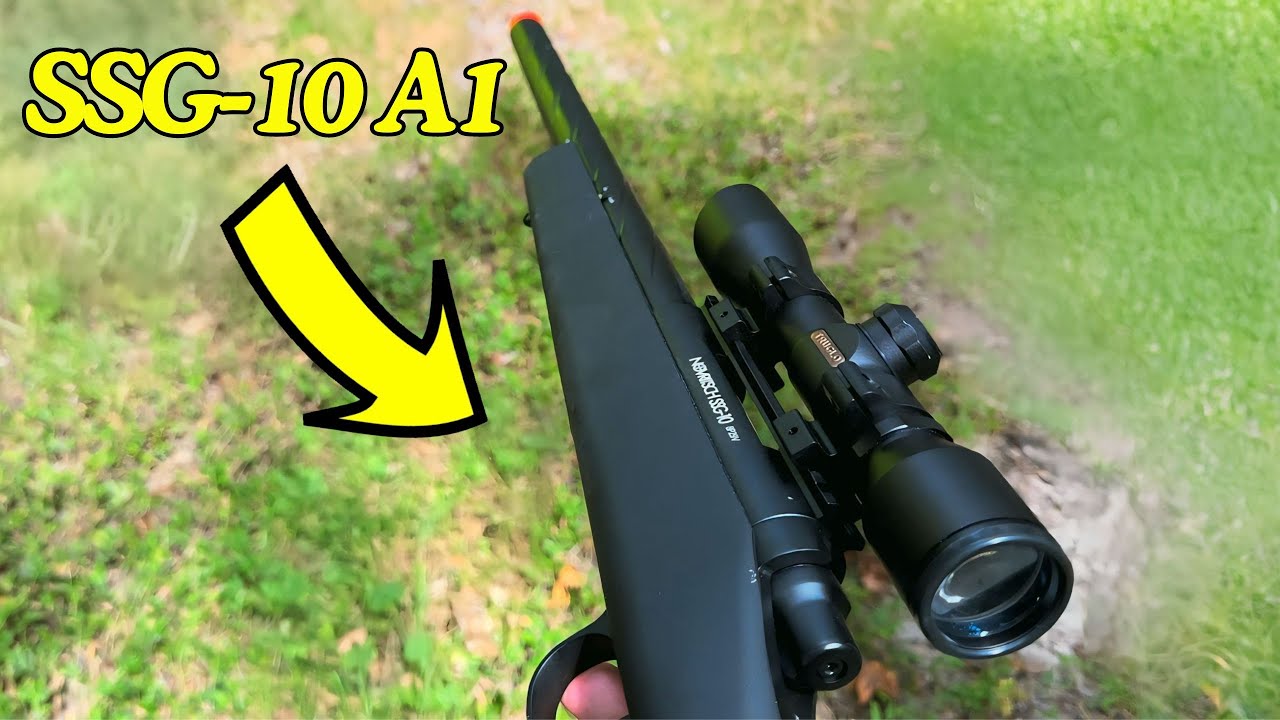 SSG10 A1 Airsoft Sniper Rifle Review - YouTube