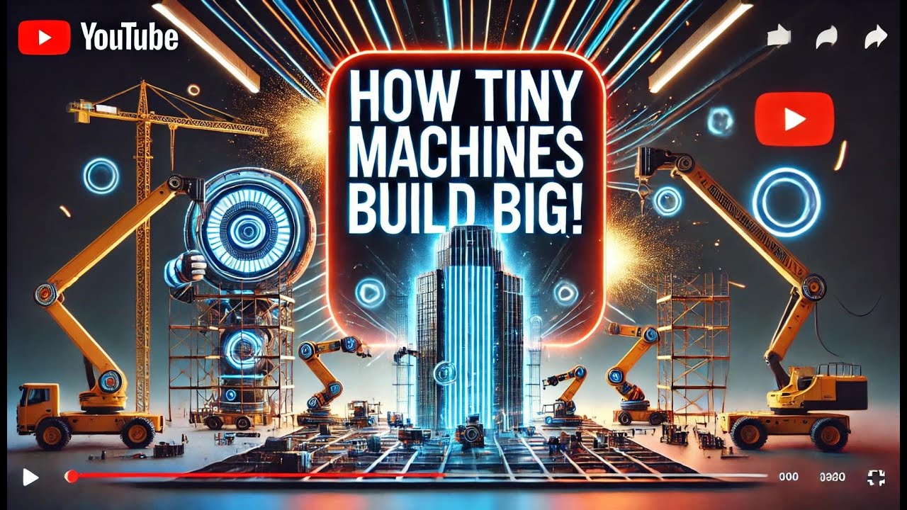 How Tiny Machines Build Big: Macro Construction Magic! - YouTube