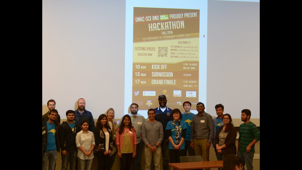 UMKC hackathon 2016 Full length - YouTube