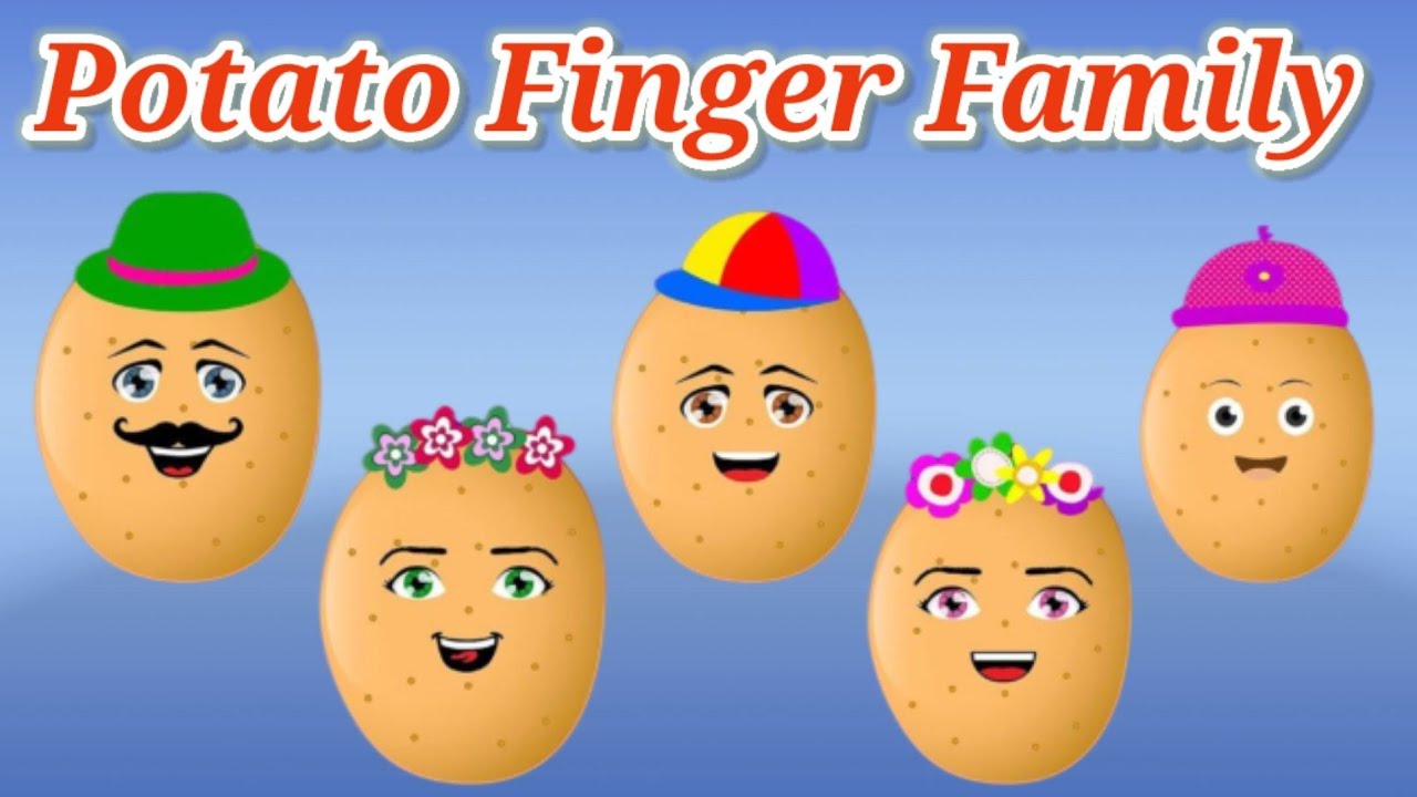 Potato Finger Family | Nursery Rhymes & kids songs | More Collection ...