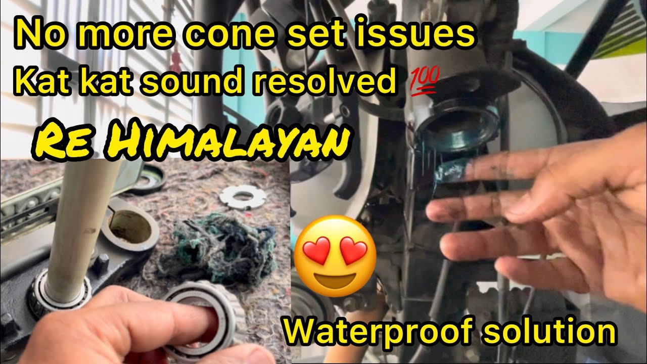 Cone set problem resolved in RE Himalayan | no kat kat sound ...