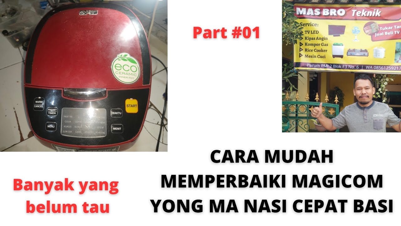 Cara Mudah memperbaiki Magicom Digital Nasi cepat Basi|# ...