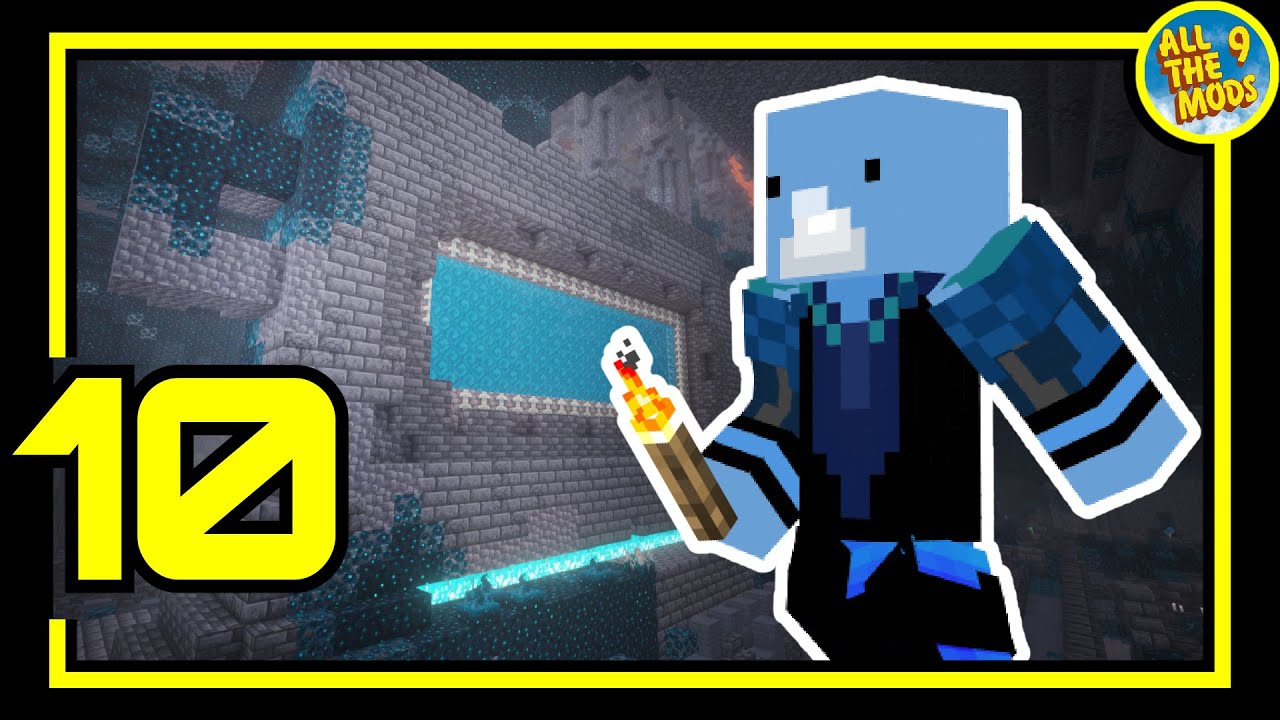 LA DIMENSION SCULK !~ ALL THE MODS 9 - Let's play Minecraft [10] - YouTube
