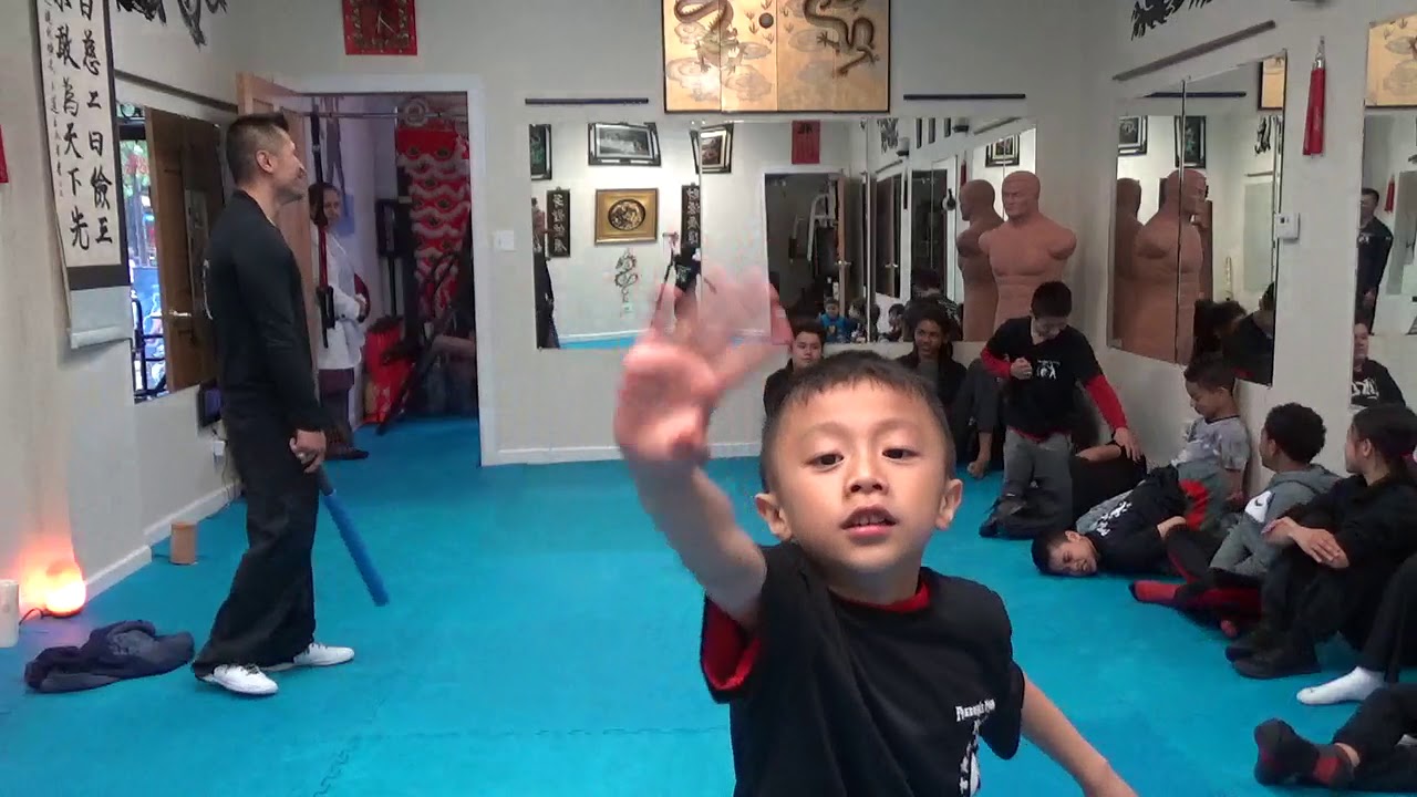 Kung Fu Kids - Iron Abs Challenge - How Powerful is your Stomach? - YouTube