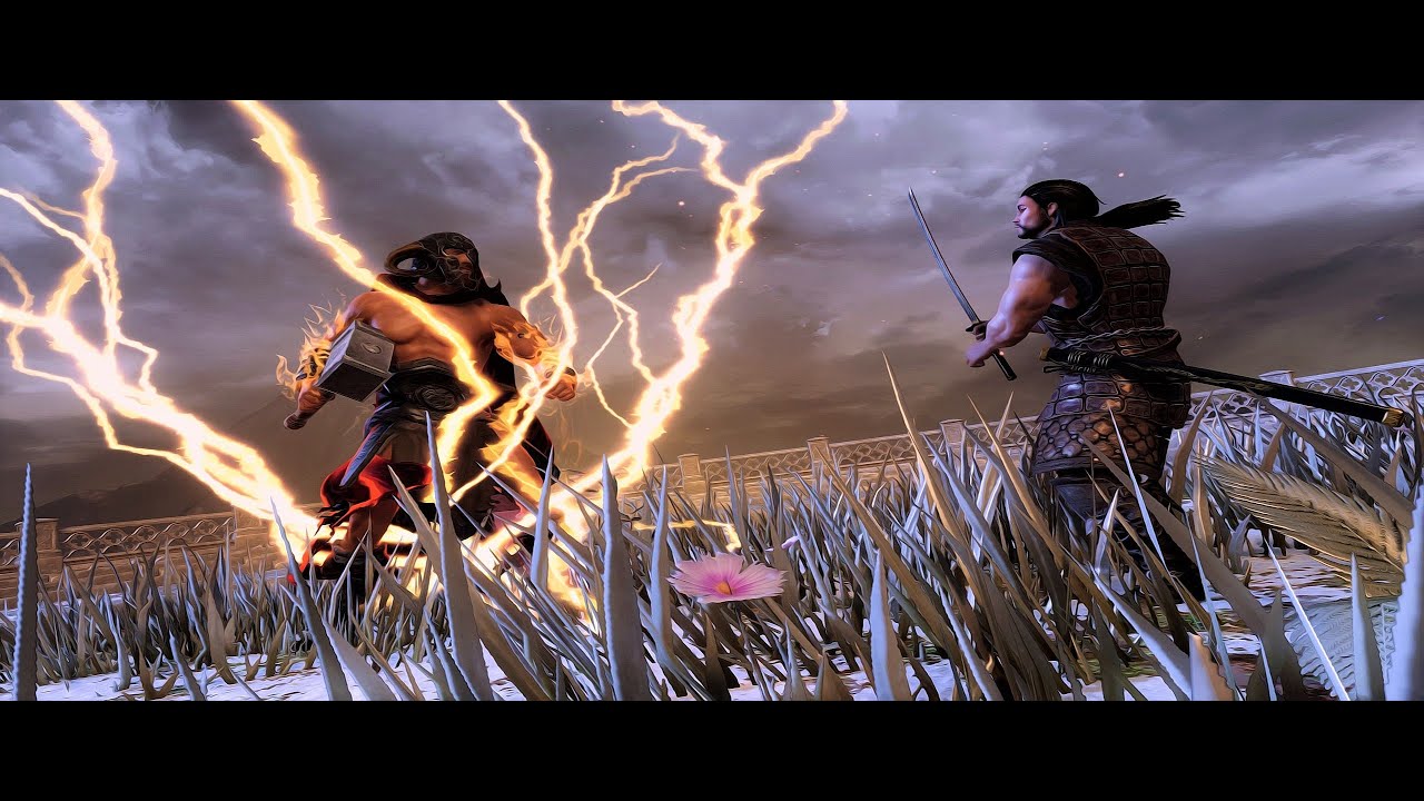 Skyrim Mod: Colorful Magic Boss Fight | Thor (Finale) - YouTube