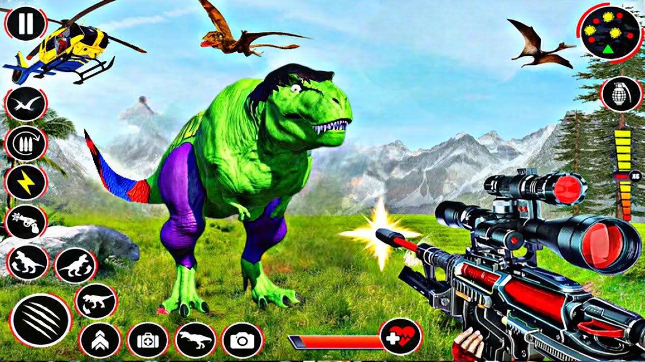 New Real Dinosaur Game 3D – Android Gameplay - YouTube