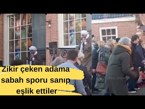 Sabah Sporu Zannettiler. Yabancılar Yanlış Anladı, Ortaya Eğlenceli Görüntüler Çıktı! 😂🕌🏃‍♂️