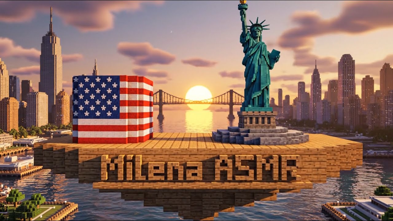 Satisfying Minecraft Building: 15 Countries Flags & Famous Landmarks ...