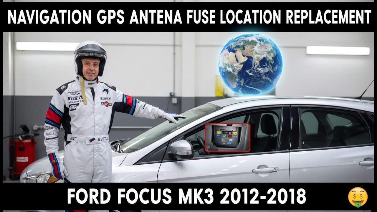 Ford Focus MK3 (2012-2018) GPS Navigation System Fuse Replacement Guide ...