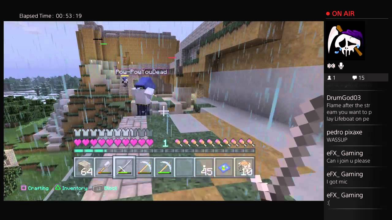 Ps4 minecraft multiplayer - YouTube