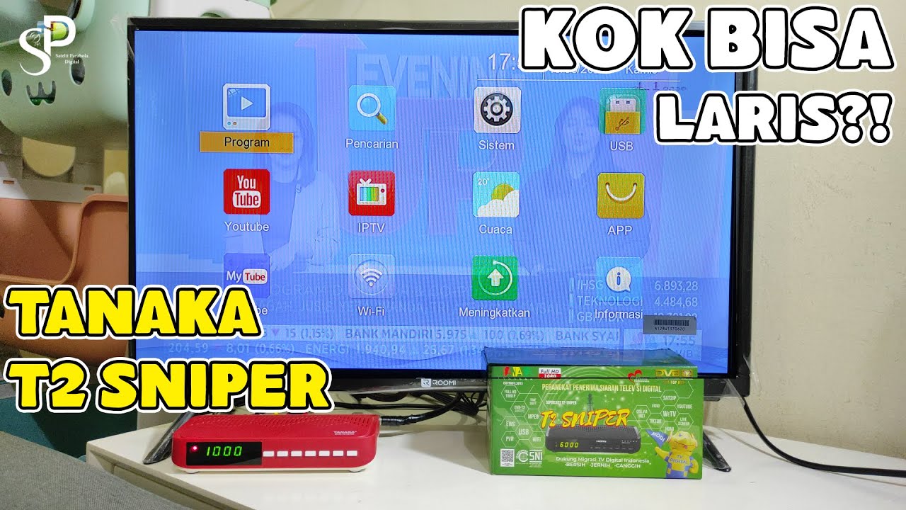 Set Top Box Paling Laris Dari Tanaka! | Review Tanaka T2 Sniper DVB2IP ...