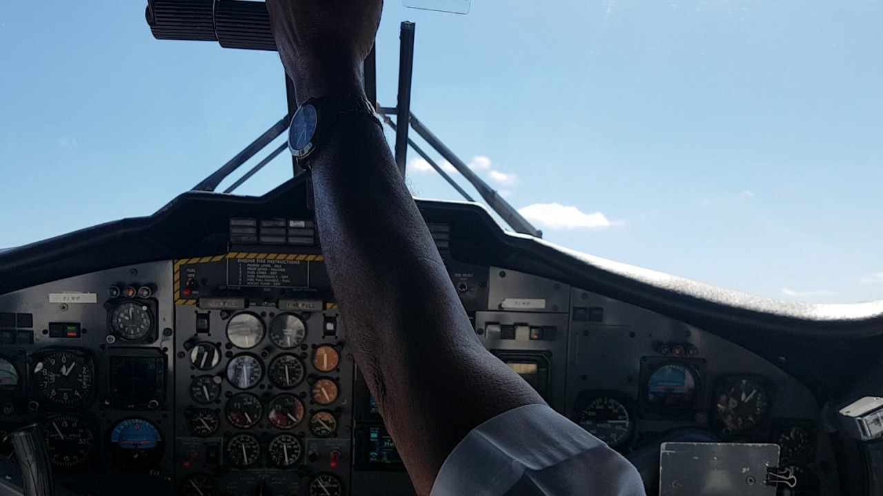 WINAIR SXM-ST.BARTHS DEPARTURE - YouTube