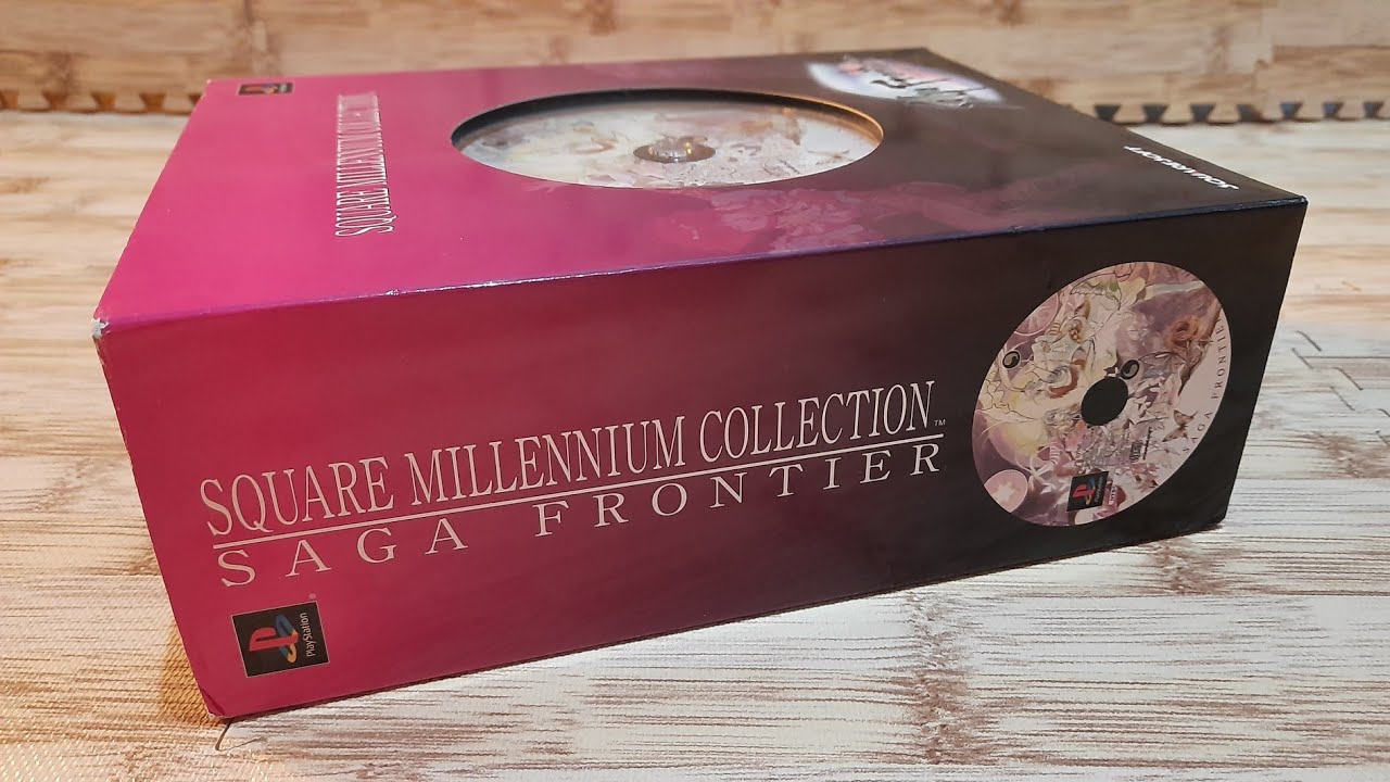 Saga Frontier Square Millennium Collection - PlayStation - Unboxing ...