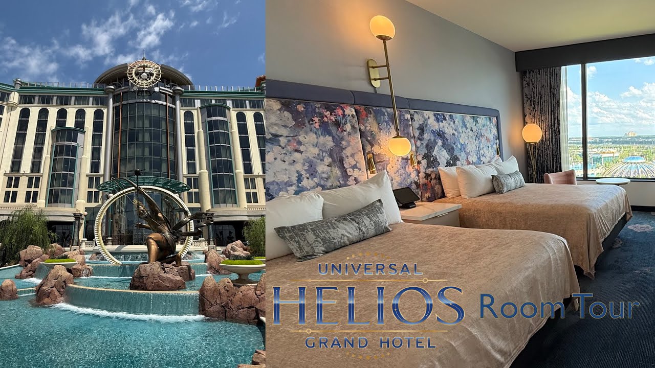Universal Helios Grand Hotel | Park View 2 Queen Beds Room Tour | Epic ...