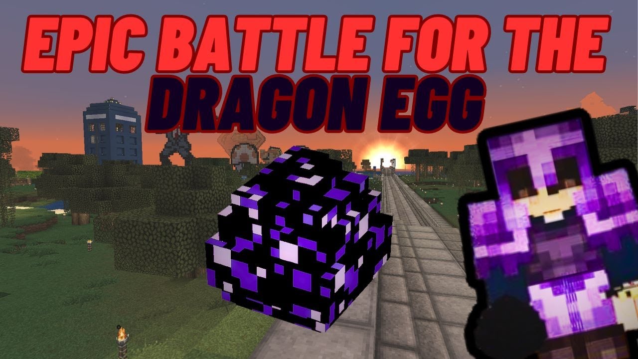 EPIC WAR FOR THE MOST RARE ITEM || DRAGON EGG ||MINECRAFT||END WAR || # ...