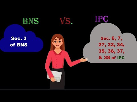 Section 3 of BNS Vs Sections 6, 7, 27, 32, 34, 35, 36, 37, and 38 of ...
