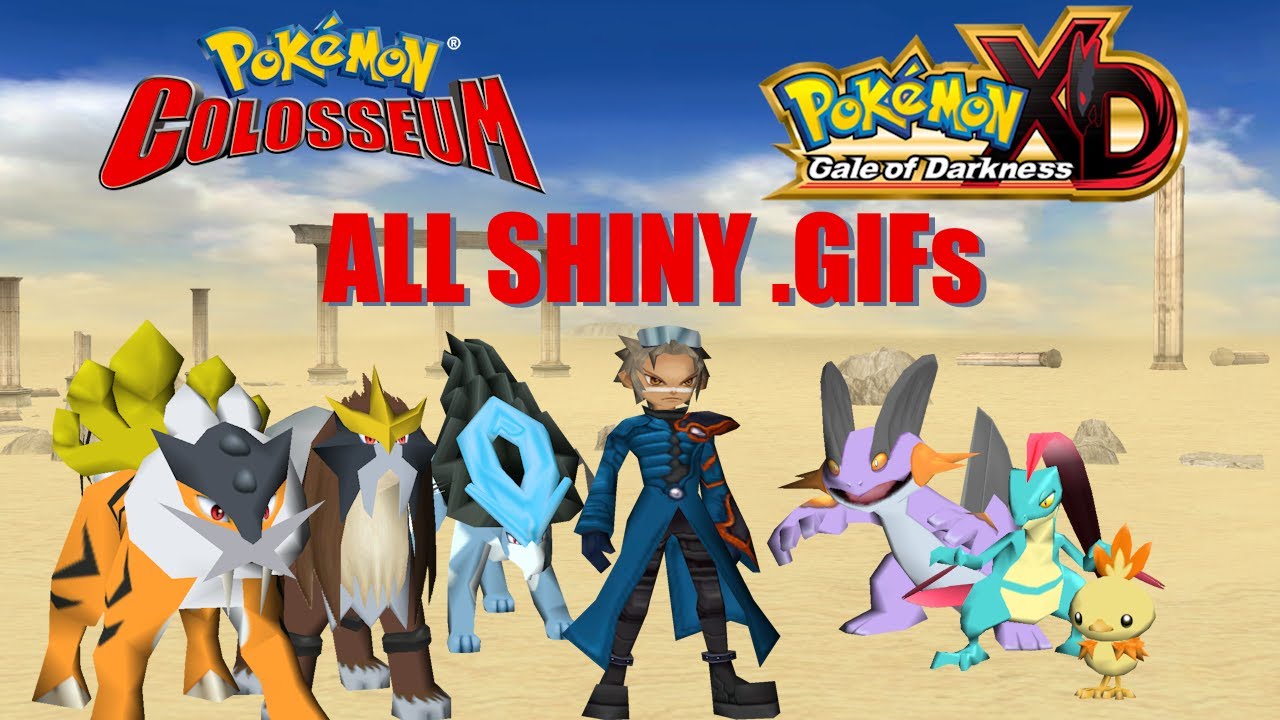 All 386 Shiny Pokémon GIFs from Colosseum and XD! - YouTube