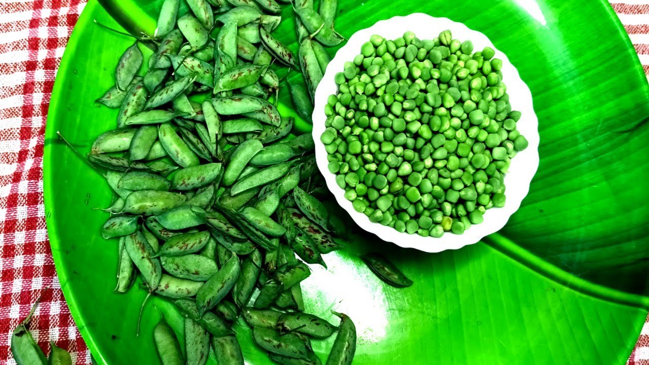 কড়াইশুঁটি ভাজা / Koraishuti Bhaja Recipe /Spicy Green Peas Recipe ...