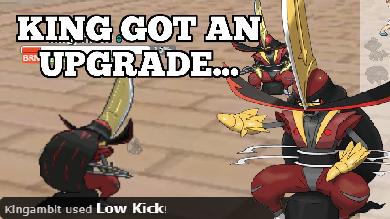 KINGAMBIT FINALLY HAS AN ANIMATED POKEMON SHOWDOWN MODEL... I HAD TO ...