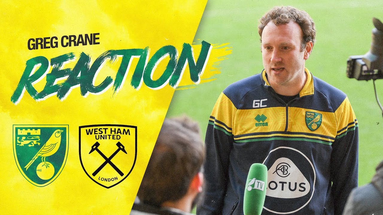 FA Youth Cup | Norwich City U18's 0-5 West Ham United U18's | Greg Crane Reaction - YouTube
