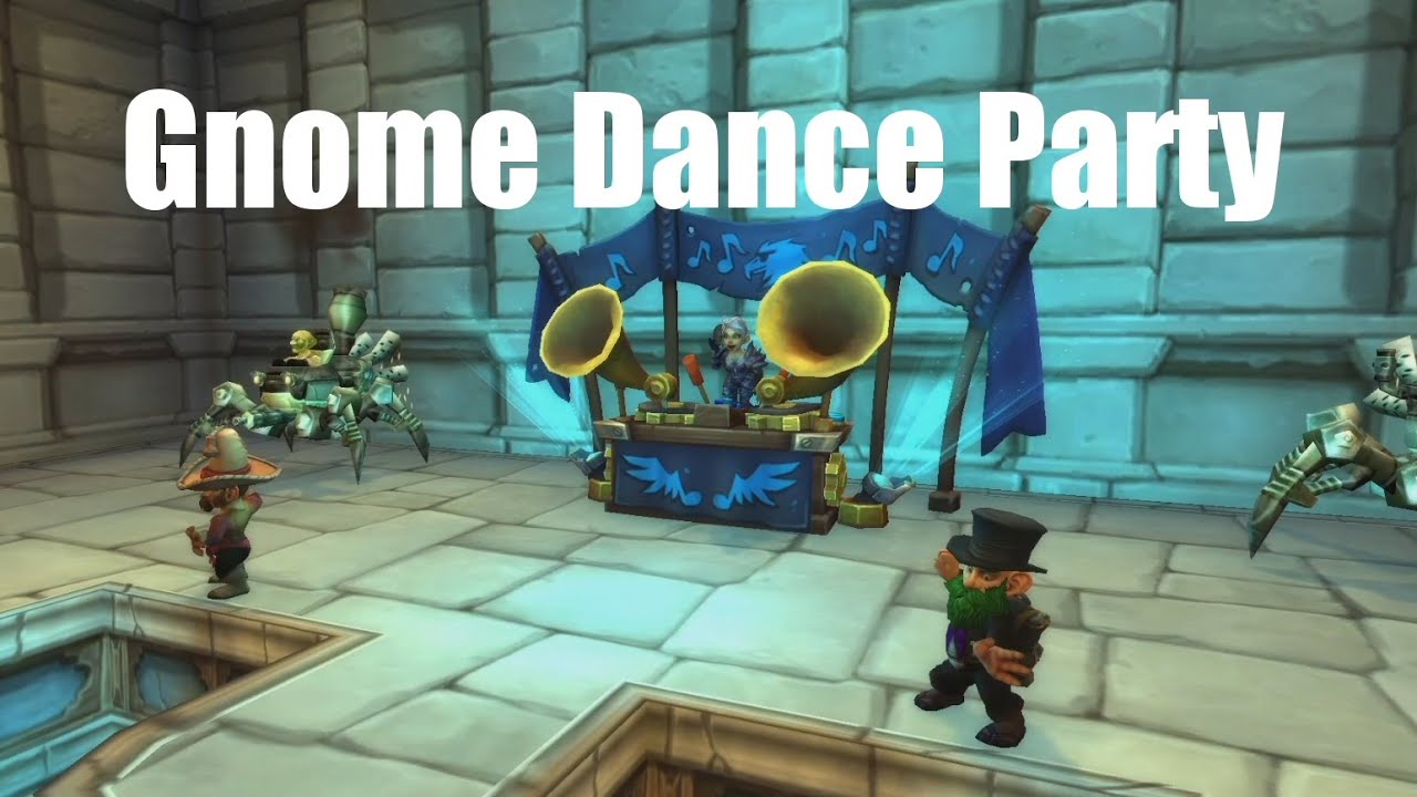 Gnome Dance Party - WoW Auction House Dance Party - World of Warcraft ...