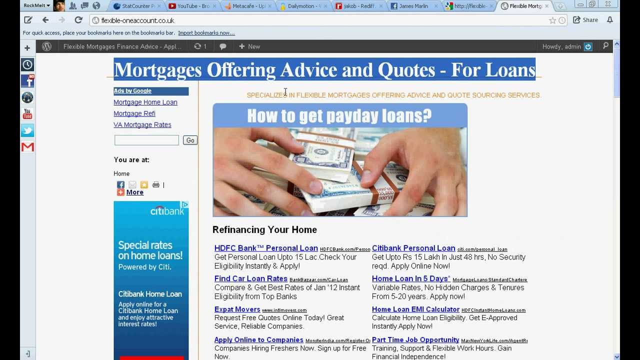Compare Flexible Mortgages Rates offers and Quotes - YouTube