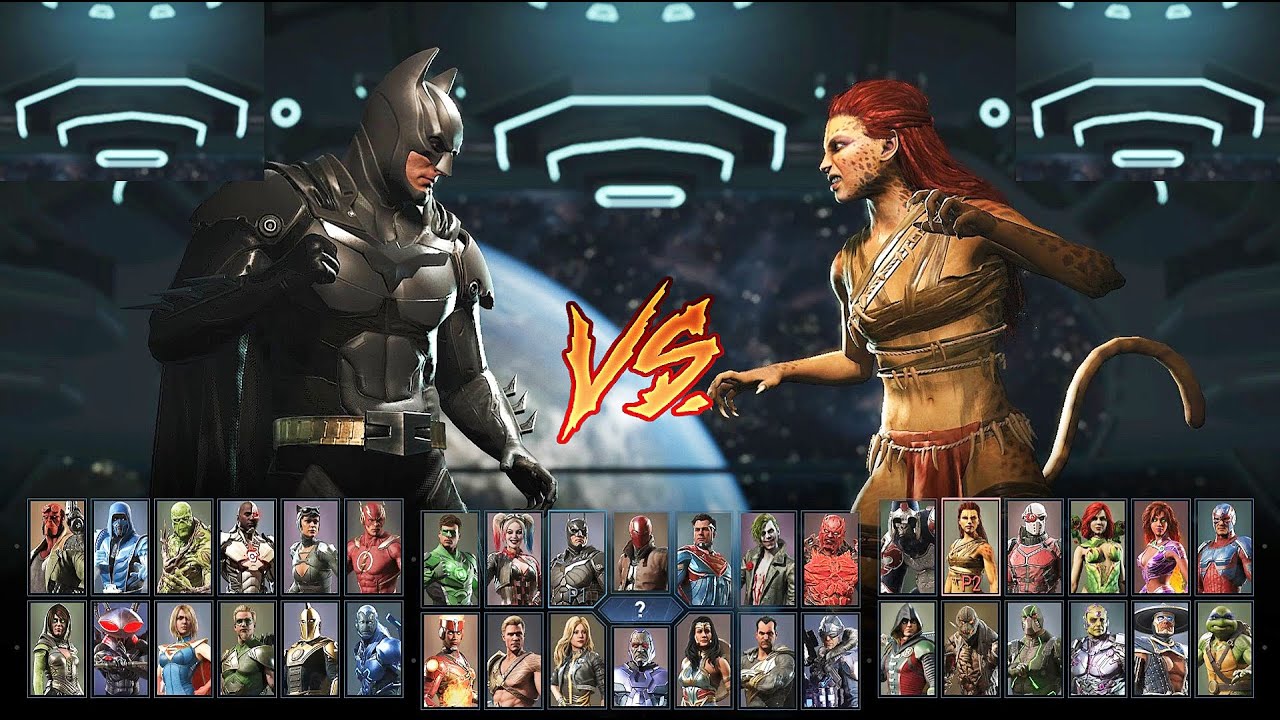Injustice 2 Batman Vs Cheetah Super Moves Gameplay PC - YouTube