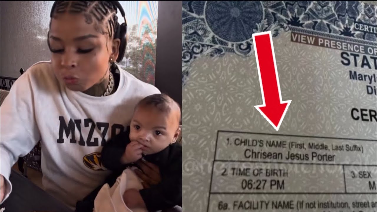 Chrisean JR Is “OFFICIALLY” A Porter Chrisean Rock All “SMILES”💕💪 - YouTube