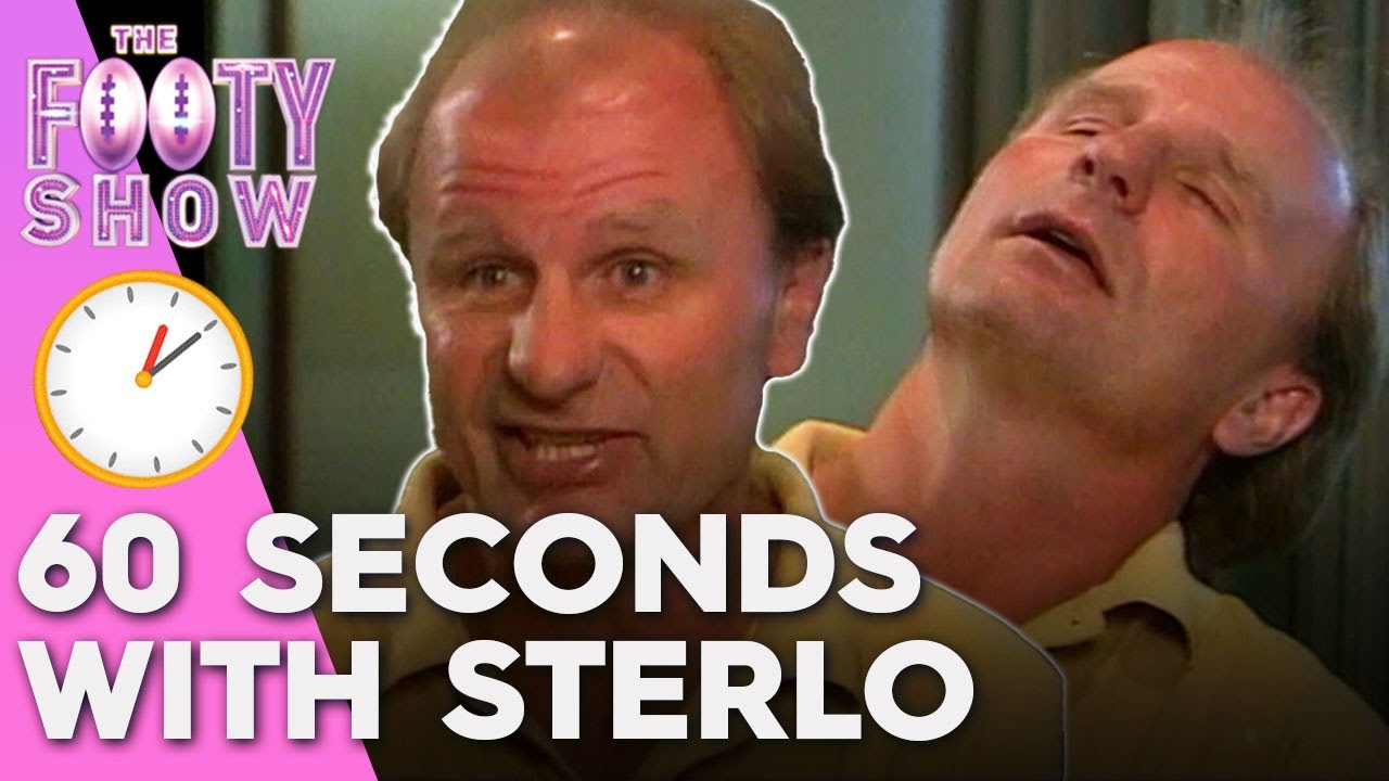 The longest '60 Seconds With Sterlo' of all time! | Best of The Footy ...