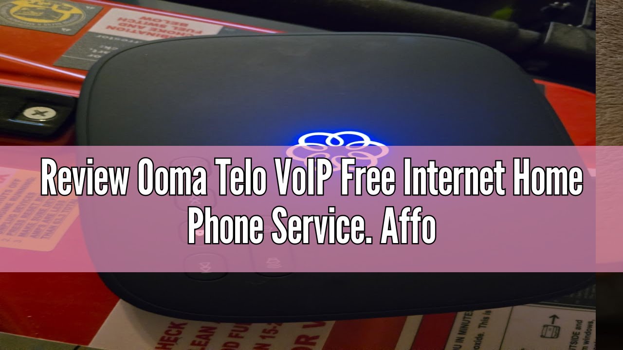 Review Ooma Telo VoIP Free Internet Home Phone Service. Affordable ...