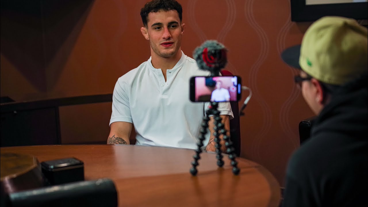 Michael Blockhus Pre-Fight Bellator 298 Interview - YouTube