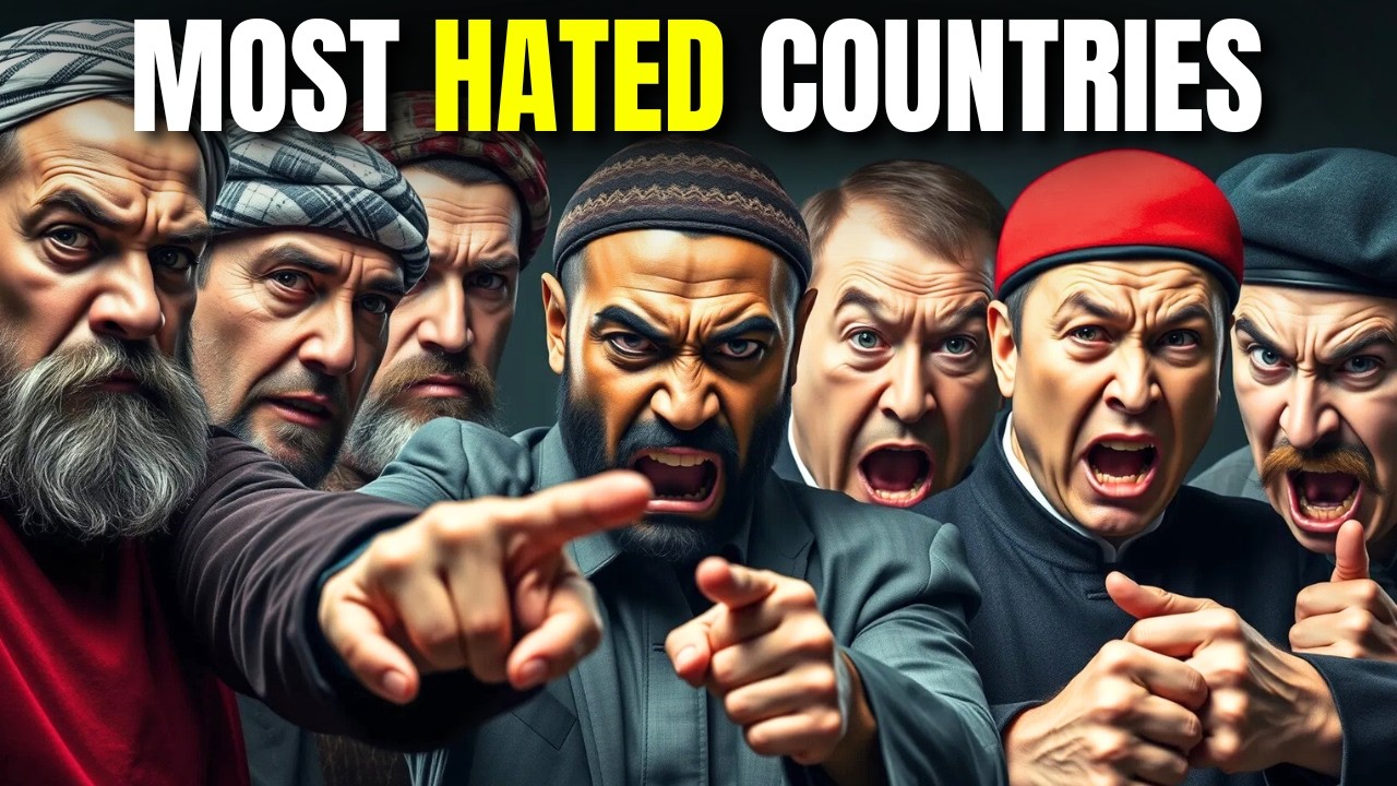 The 15 Most Hated Countries in the World in 2025 - YouTube
