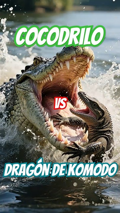 COCODRILO🐊vs🦎DRAGÓN DE KOMODO: La Verdadera Batalla de Reptiles - YouTube