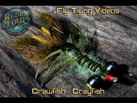 Crawfish - Crayfish fly tying instructions by Ruben Martin - YouTube