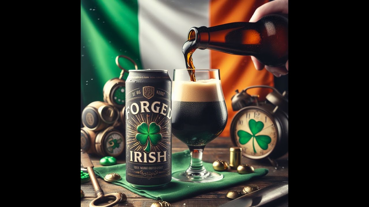 Forged Irish Stout 4.2% - YouTube