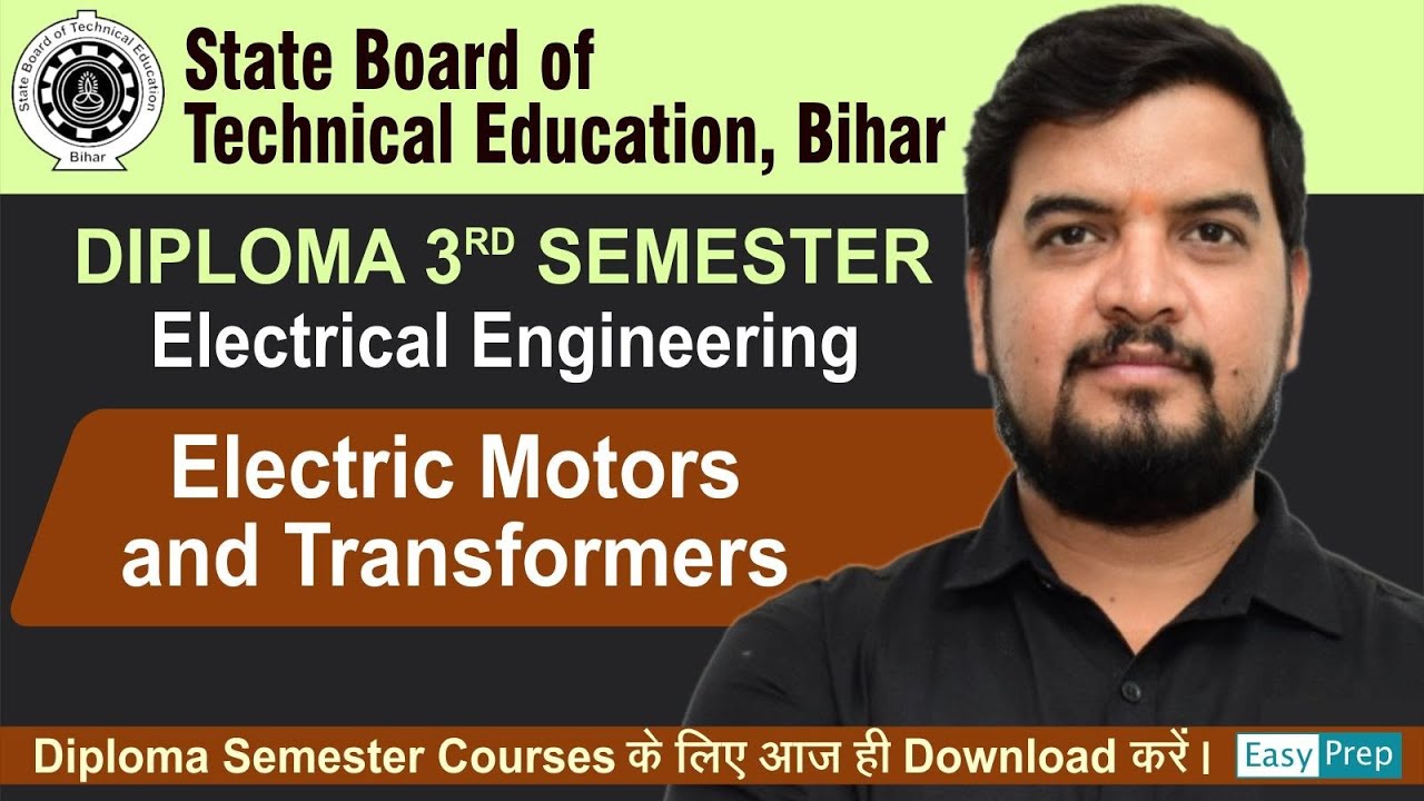 Electric Motors and Transformers | Electrical Engineering | Diploma ...