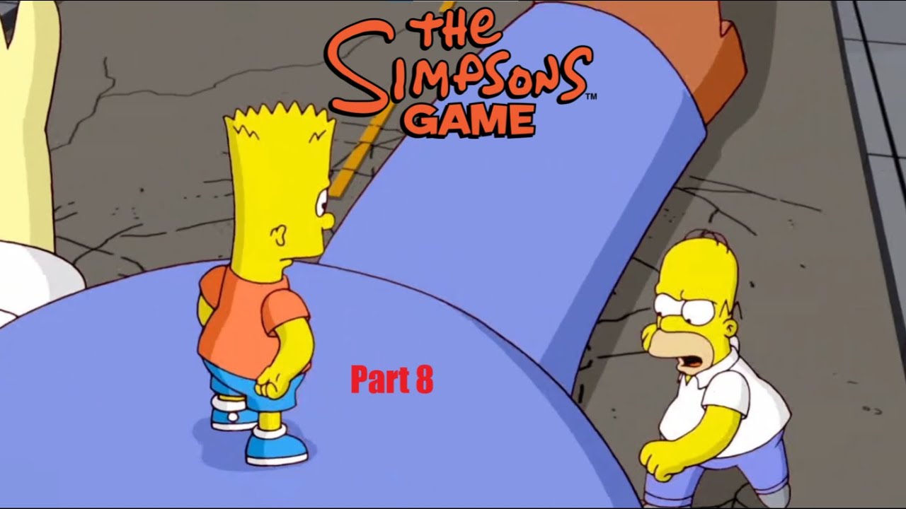 The Simpsons Game - Episode 8 (Shadow Of The Colossal Donut) - YouTube