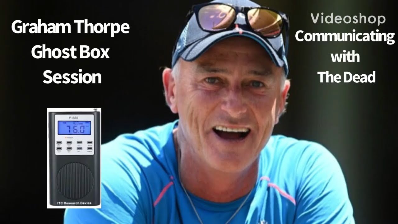 Graham Thorpe Celebrity Ghost Box Session Interview Spirit Box EVP ...