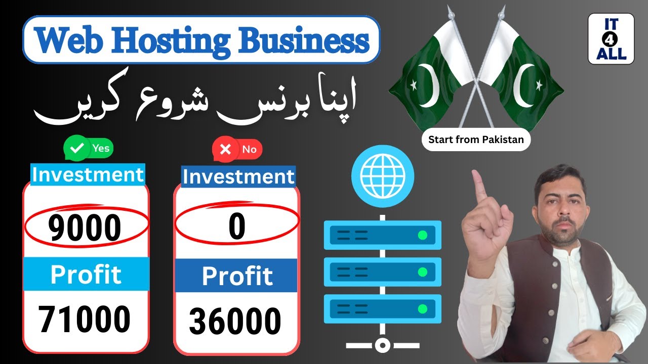 How to Start Web Hosting Business in Pakistan || Hosting Business in ...