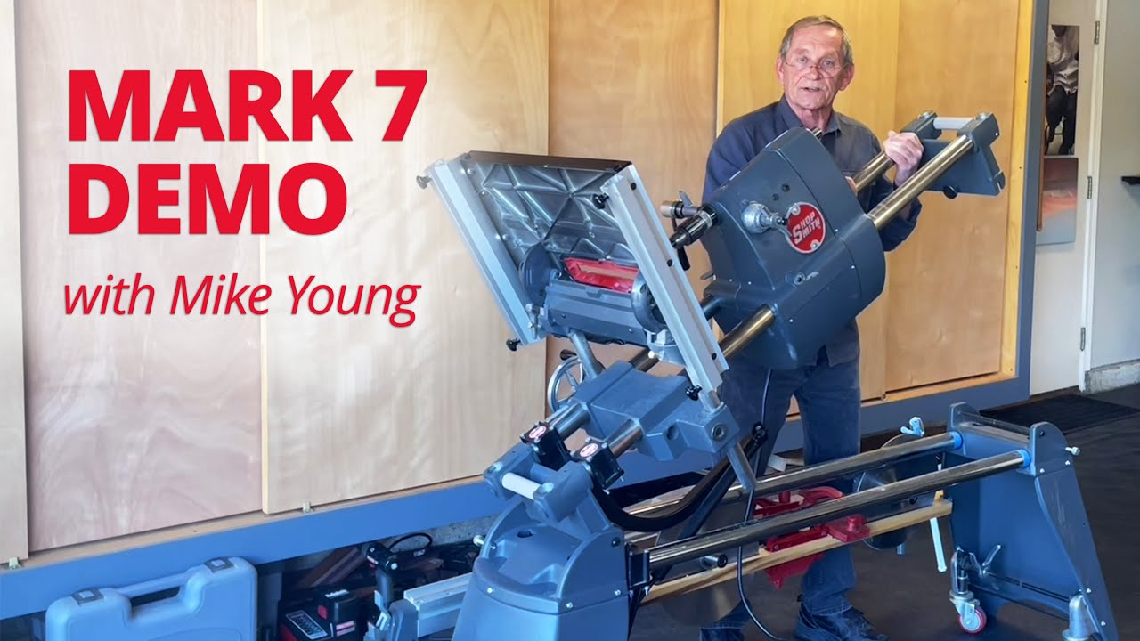 Shopsmith Mark 7 Demo with Woodworking Expert Mike Young - YouTube