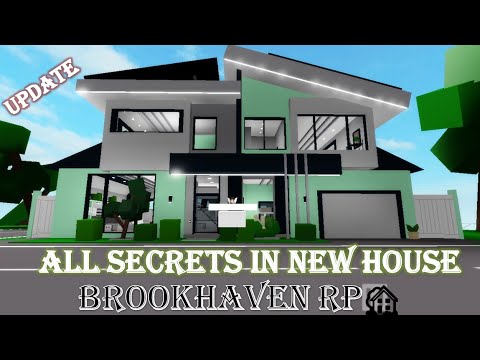 All Secret places in New House [] Brookhaven 🏡 RP [] ROBLOX - YouTube