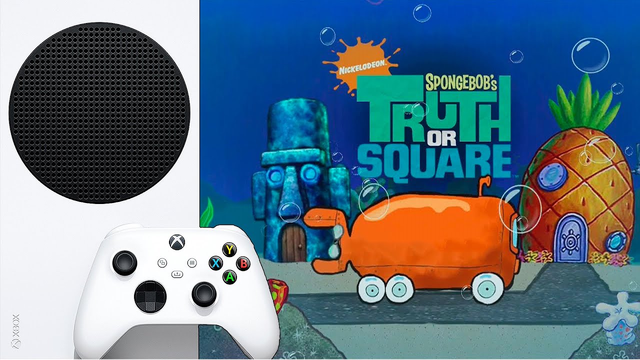 SpongeBob's Truth or Square ВЕСЁЛЫЙ ПЛАТФОРМЕР Xbox Series S 1080p 60 ...