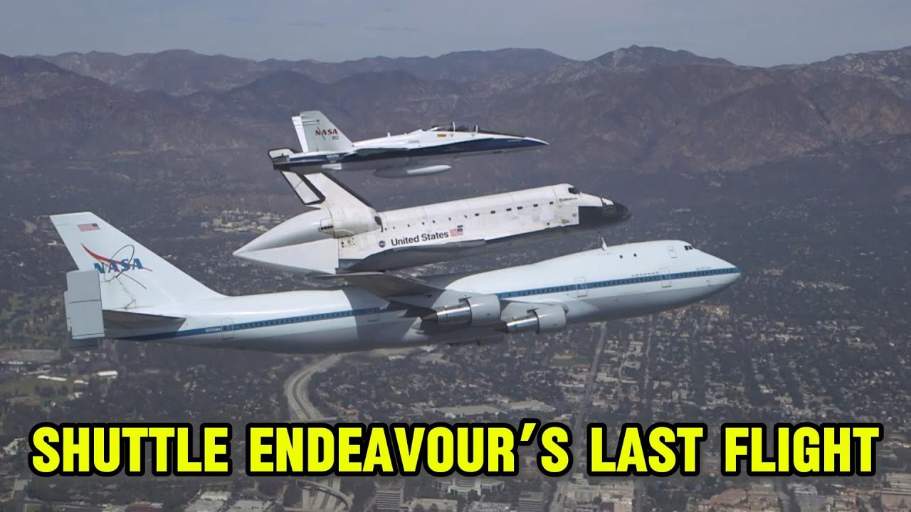 Endeavour’s Final Ride: The Shuttle’s Last Moments in the Sky - YouTube