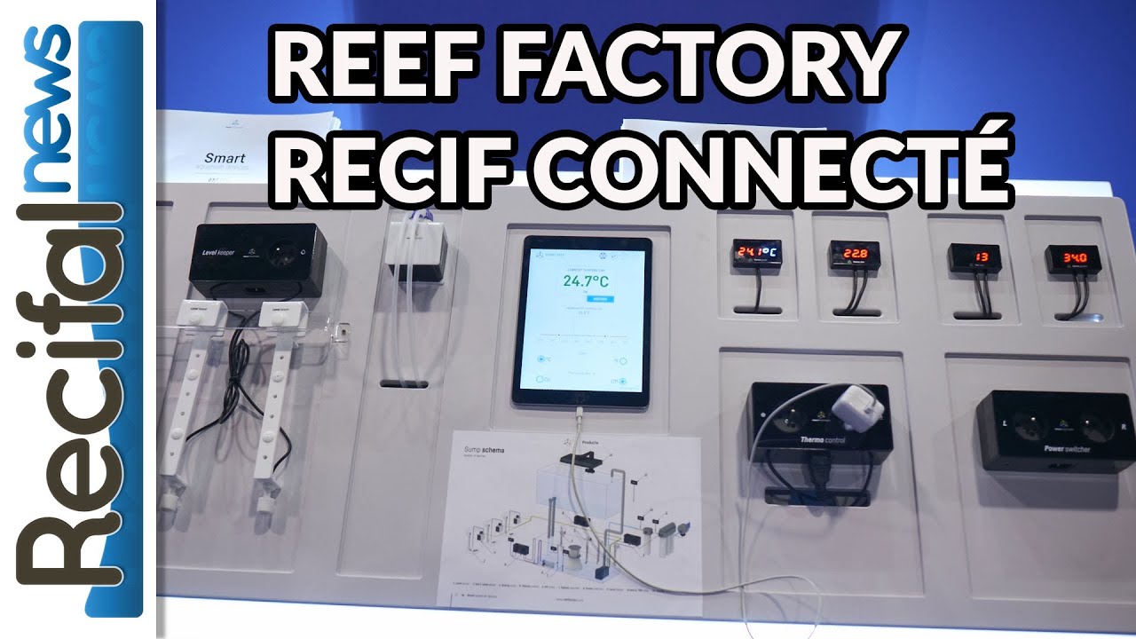 REEF FACTORY - SMART REEF : présentation au MACE 2019 - YouTube
