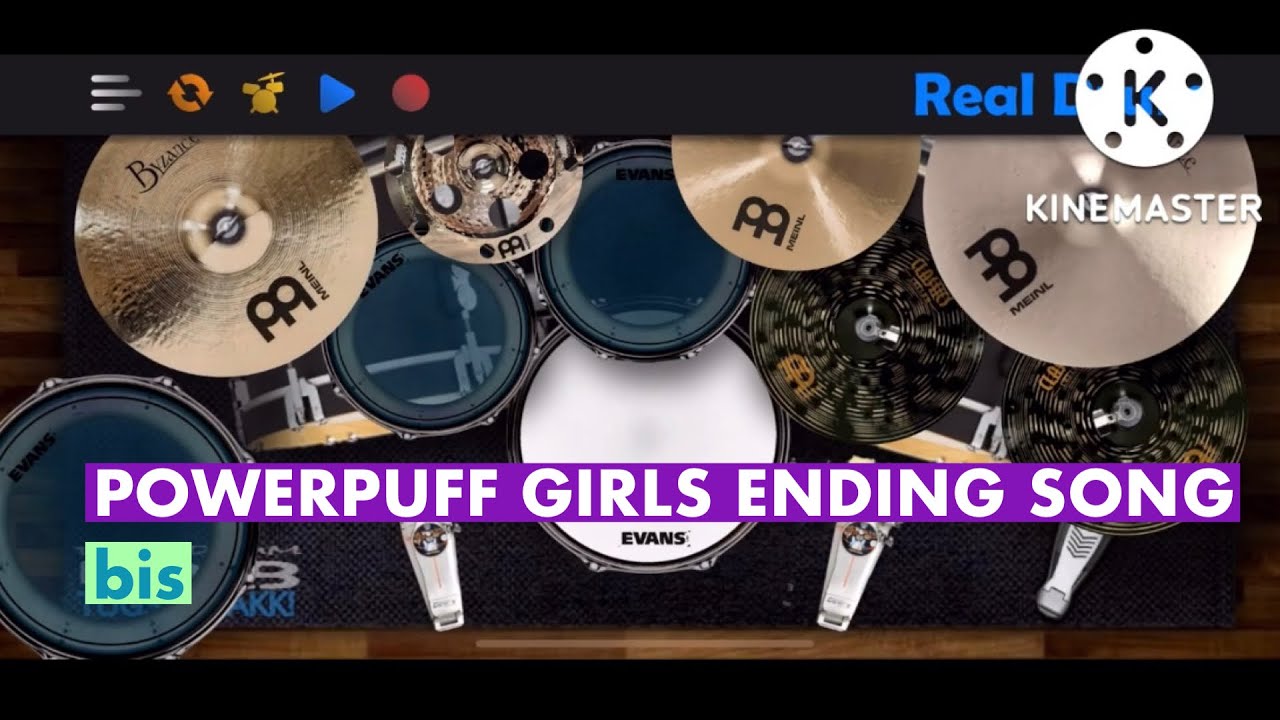 Powerpuff Girls Ending Song - bis (Real Drum Cover) - YouTube