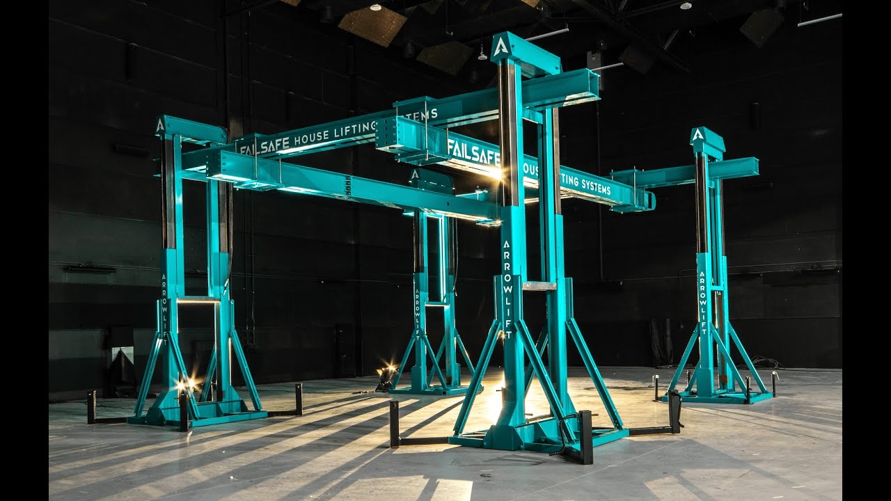ARROWLIFT | FailSafe House Lifting Systems - YouTube