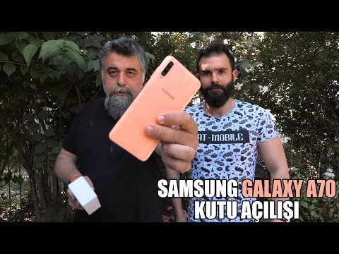 SAMSUNG GALAXY A70 KUTU AÇILIŞI - BEKLENEN RENK!