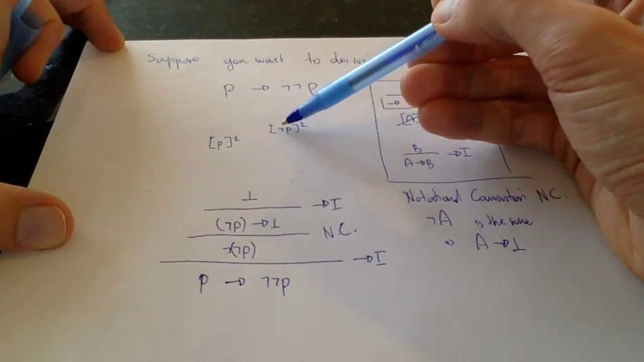 Intro To Logic Sample Derivation Double Negation YouTube intro-to-logic-sample-derivation-double-negation-youtube