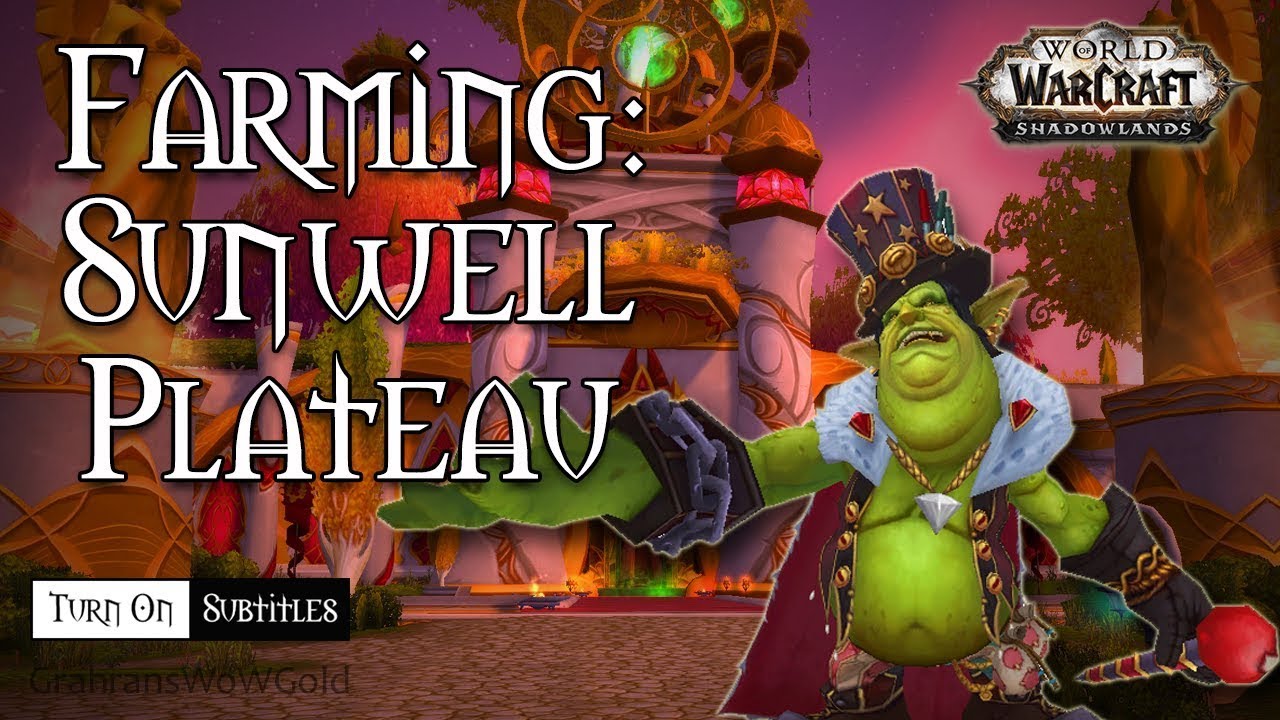 sunwell plateau solo gold farming dragonflight - YouTube
