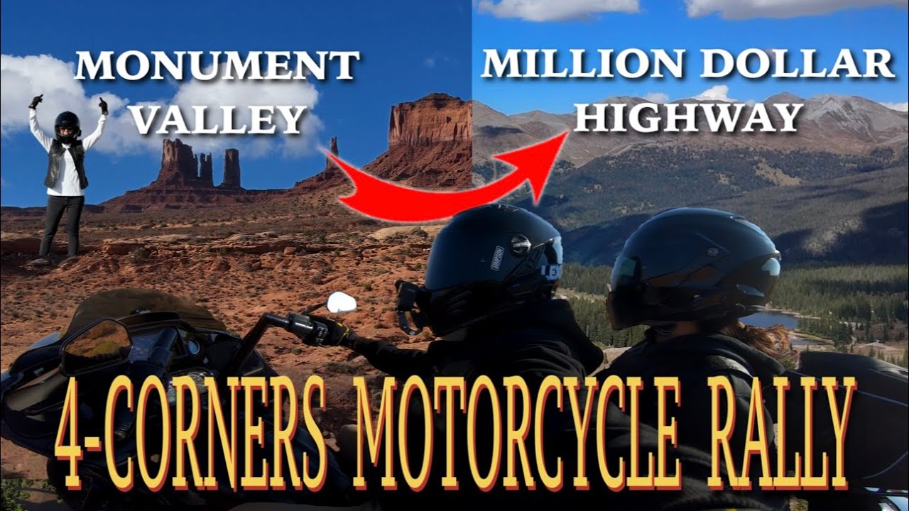 FOUR CORNERS MOTORCYCLE RALLY - Monument Valley To the Million Dollar ...